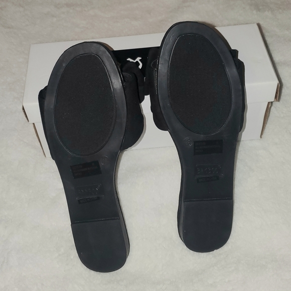 BAMBOO | Shoes | Bamboo Slides With Bow | Poshmark